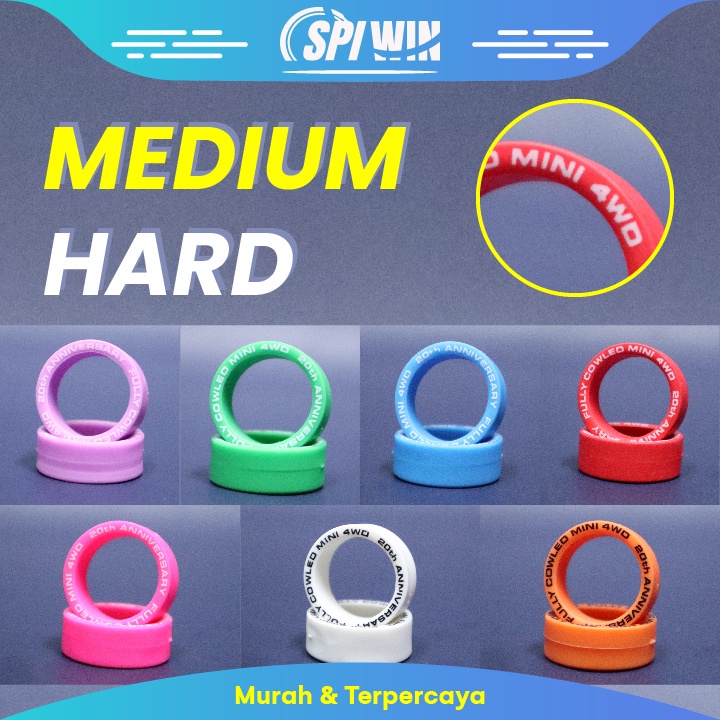 Jual BAN TAMIYA 4WD MEDIUM HARD 26MM 26 MM TIPIS STB STO | Shopee Indonesia