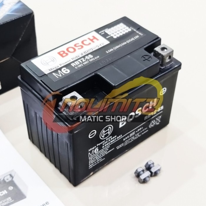 Jual Accu Aki Kering Motor Bosch RBTZ-5S Beat Scoopy Vario Mio Fino ...