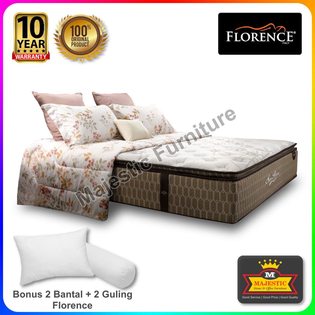 Jual Kasur Springbed Florence San Pietro - 100/120/160/180/200 - Tebal ...