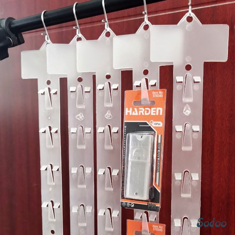 Jual 1pcs Clip strip Display/Gantungan Makanan Supermarket/hanger promo ...