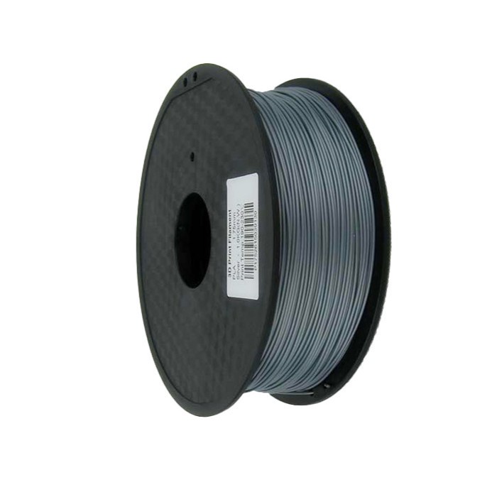 Jual PLA 3D Printer Filament 1.75mm 1Kg Tinta Roll Print Perak Silver ...