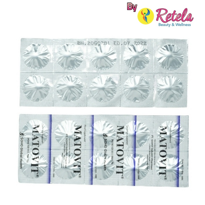 Jual MATOVIT 1 BLISTER 10 TABLET | Shopee Indonesia