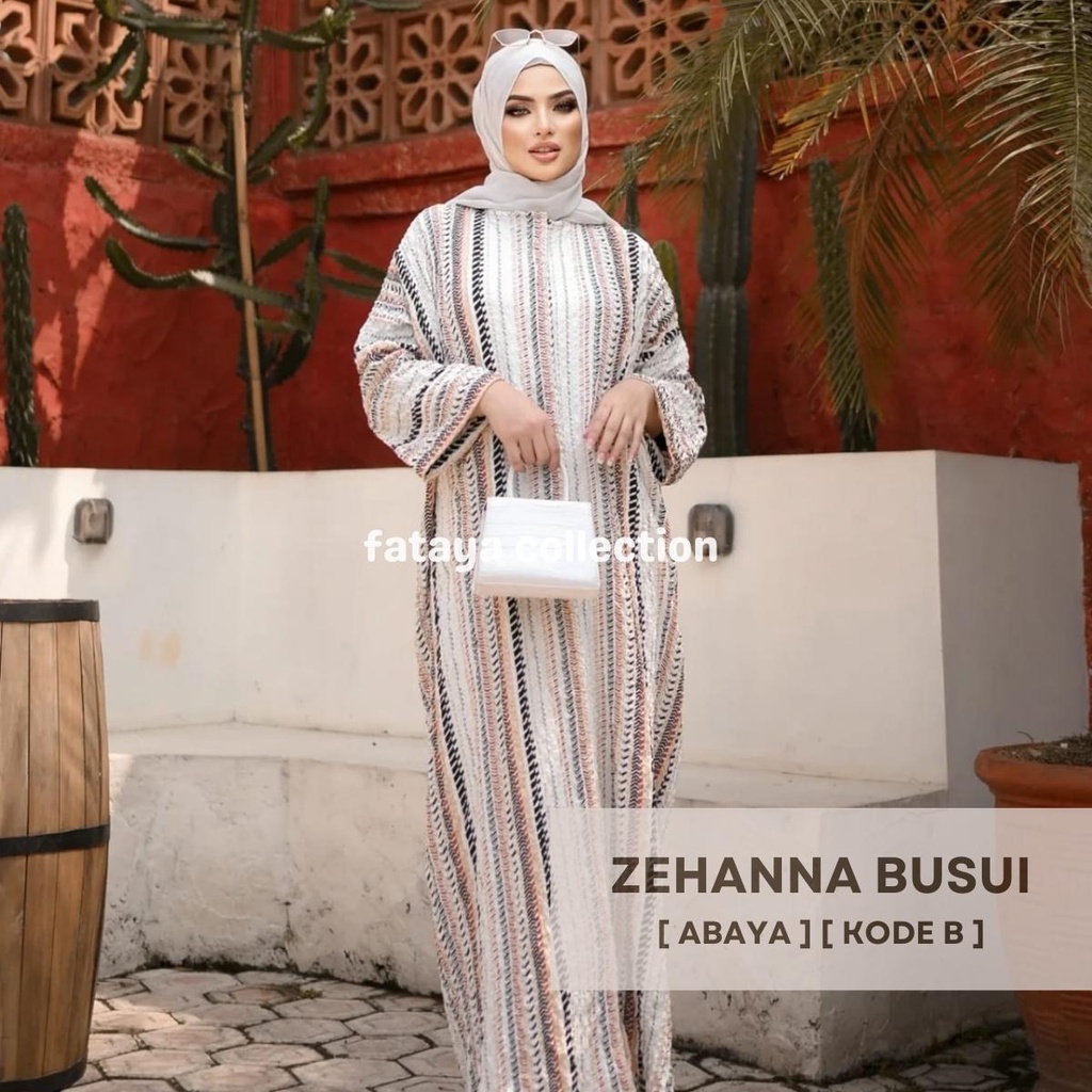 Jual Fataya Collection ZEHANNA Dress Busui Series - Kain Crinckle ...