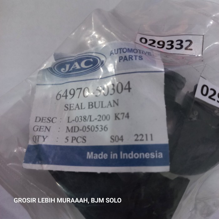 Jual SEAL SETENGAH BULAN L300 DIESEL MD050536 MERK JAC | Shopee Indonesia