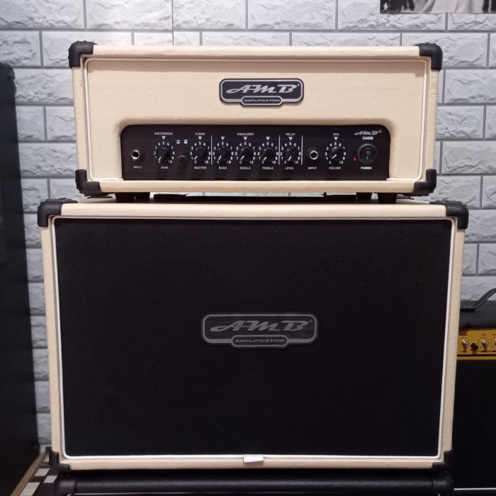 Jual Ampli gitar head cabinet sudah 3 input dan 2 spiker bergaransi ...
