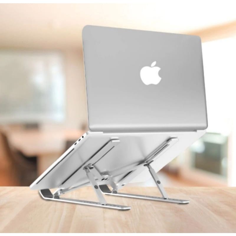 Jual stand laptop lipat folding laptop stand meja laptop lipat portable ...