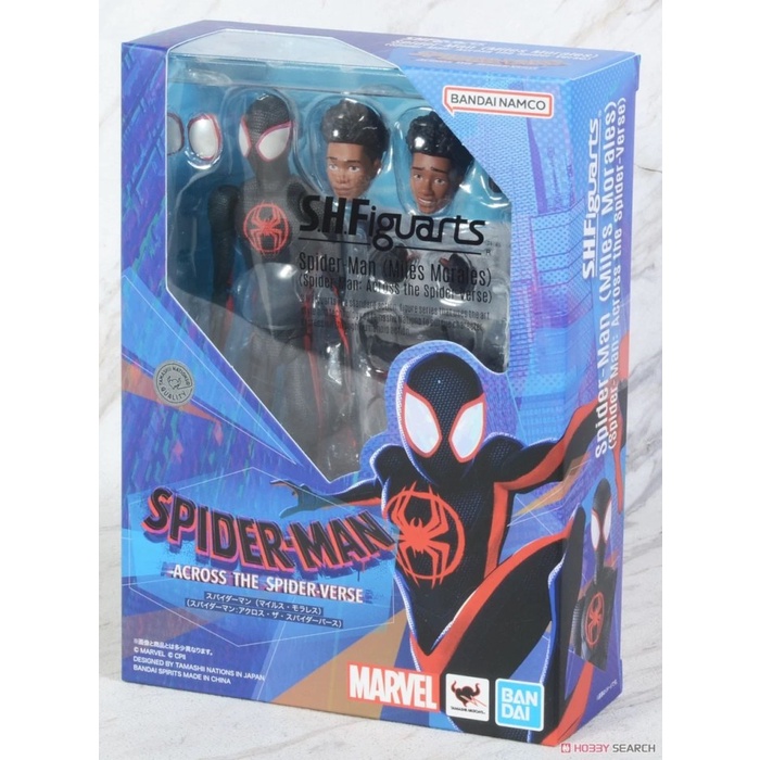Jual SHF Miles Morales Spider man Across Spider Verse spiderman MISB ...