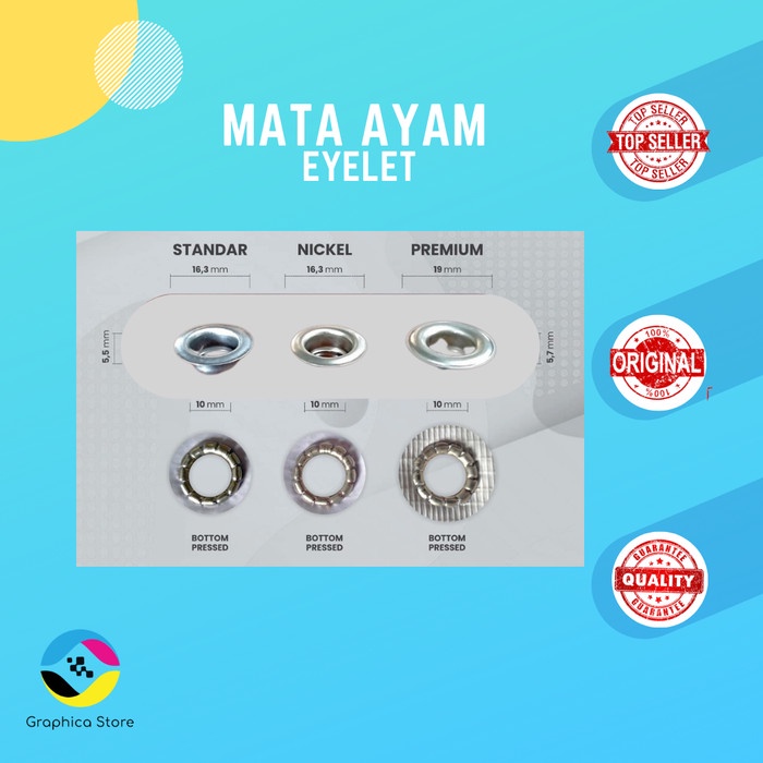 Jual Mata Ayam STANDARD Banner 10 MM | Shopee Indonesia