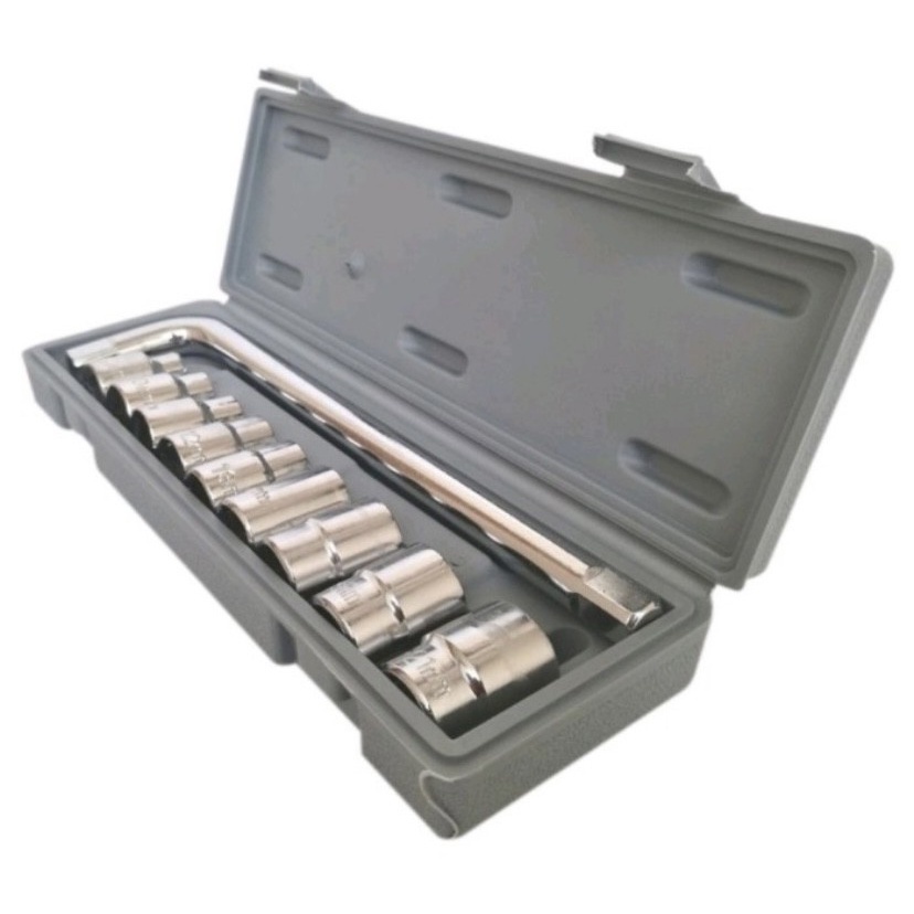 Jual KUNCI SOCK SET 1/2" 10PCS 8-24MM KTP/ KUNCI SHOCK SET | Shopee Indonesia