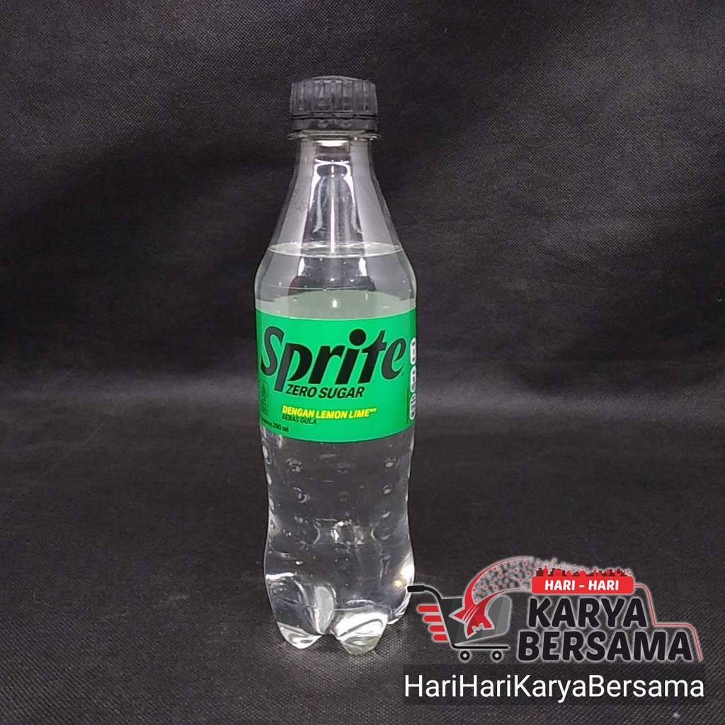 Jual SPRITE ZERO SUGAR LEMON LIME MINUMAN BERKARBONASI 390ML | Shopee ...