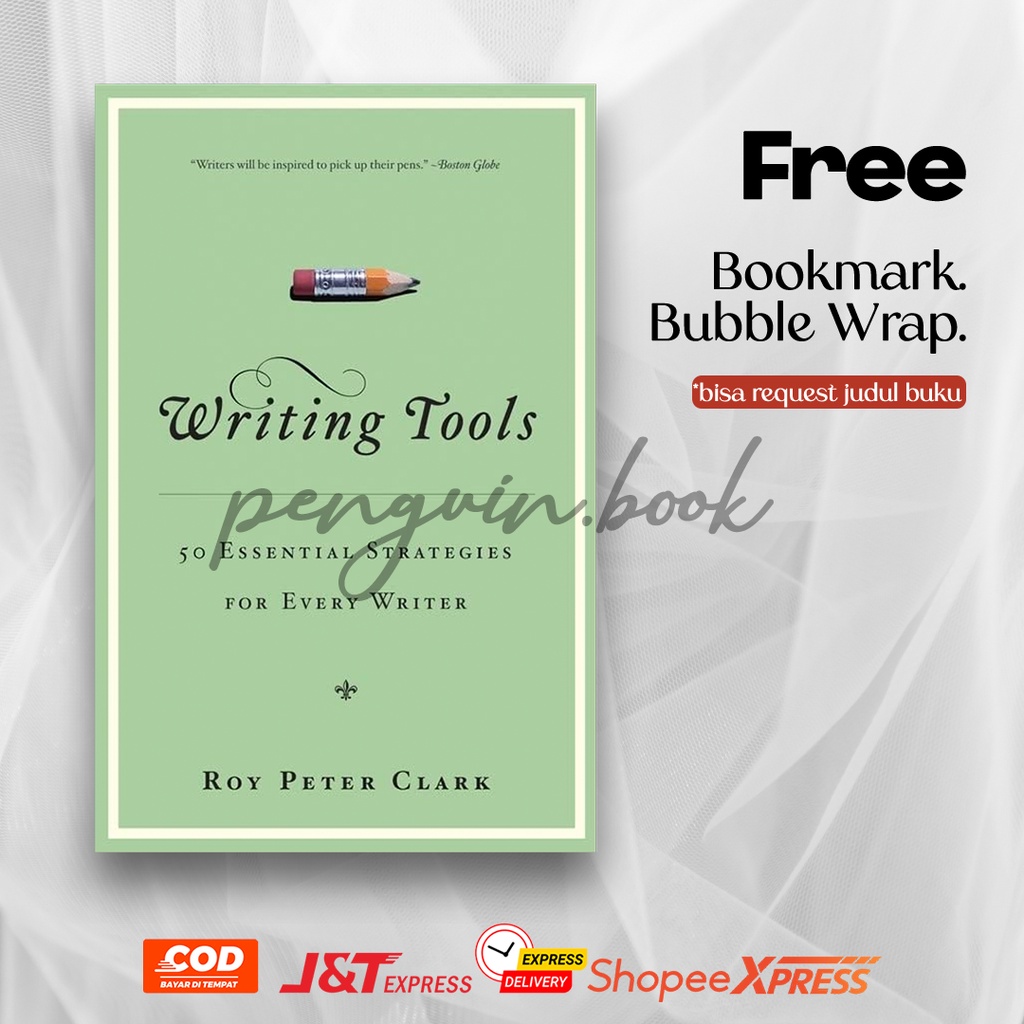 Jual Writing Tools by Roy Peter Clark (English) | Shopee Indonesia