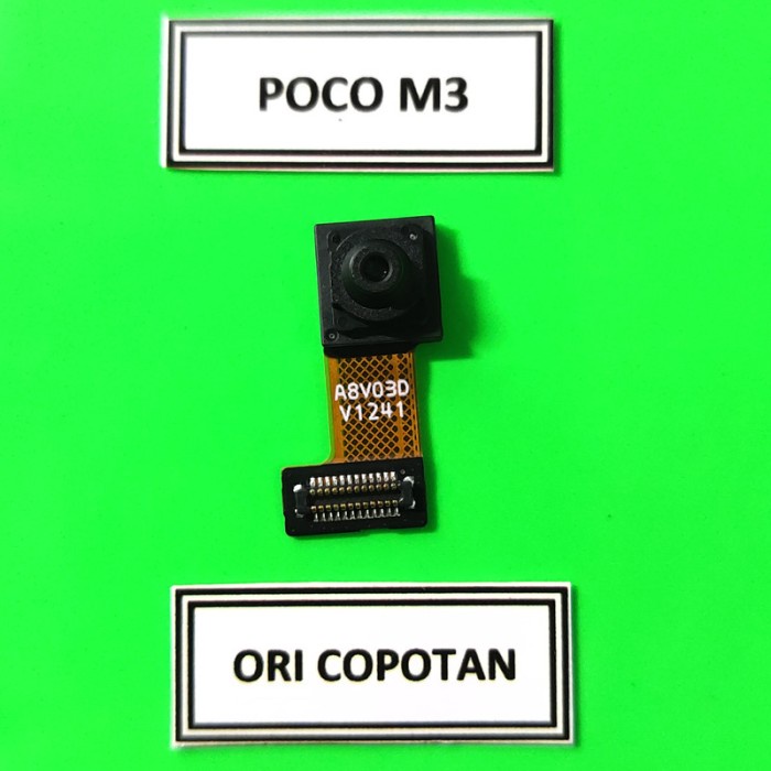Jual KAMERA DEPAN POCO M3 ORIGINAL COPOTAN | Shopee Indonesia