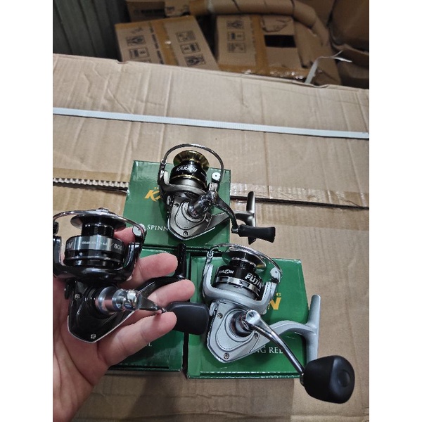 Jual Reel Mini Kaizen Katon Fujin Karasu 500 atau 800 power handel ...