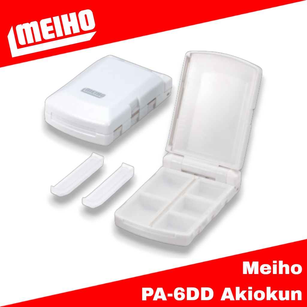 Jual Meiho PA-6DD Akiokun Parts Case ( 97 X 64 X 30 Mm ) White (8387) | Shopee Indonesia