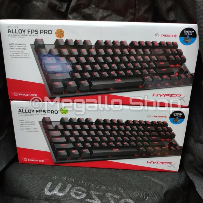 Jual HyperX Alloy FPS PRO TKL Mechanical Gaming Keyboard. - Biru ...