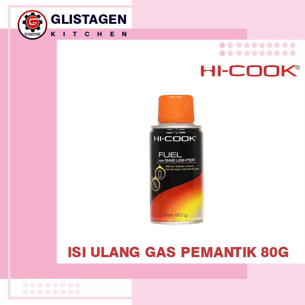 Jual Hi-Cook Gas Pemantik 80 gram / Kaleng Gas Isi Ulang Gas Pemantik ...