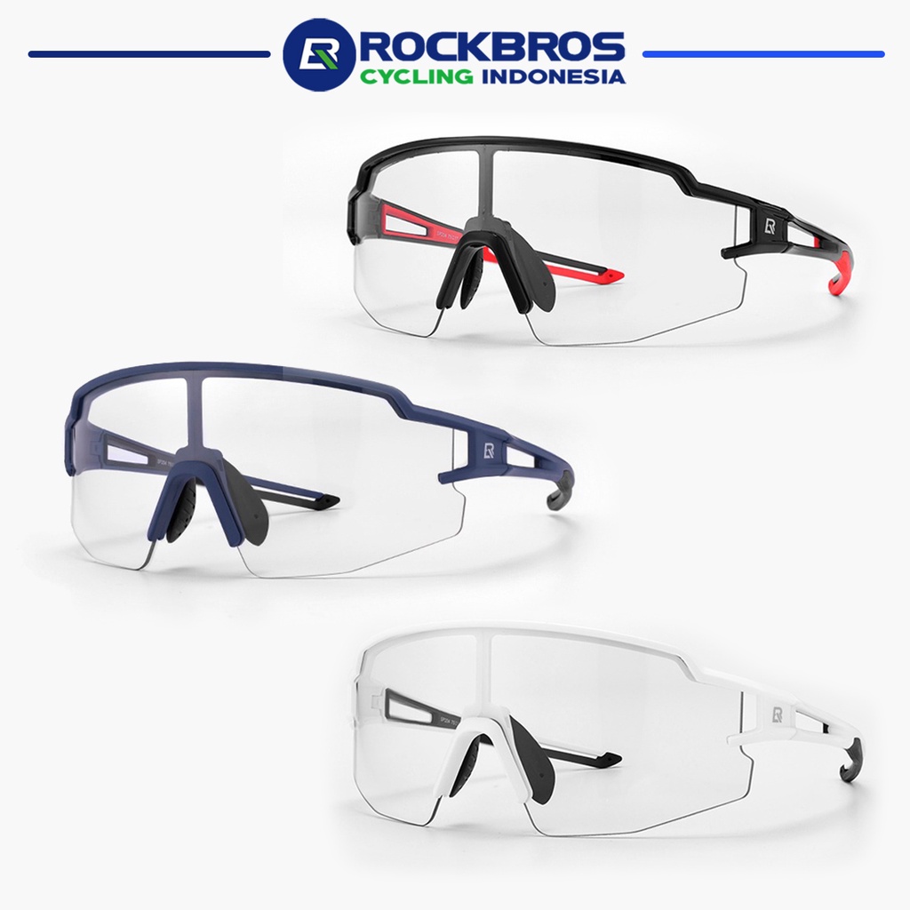 Jual ROCKBROS 10172 10173 10174 Kacamata Sepeda Cycling Eyewear Bike Glasses | Shopee Indonesia