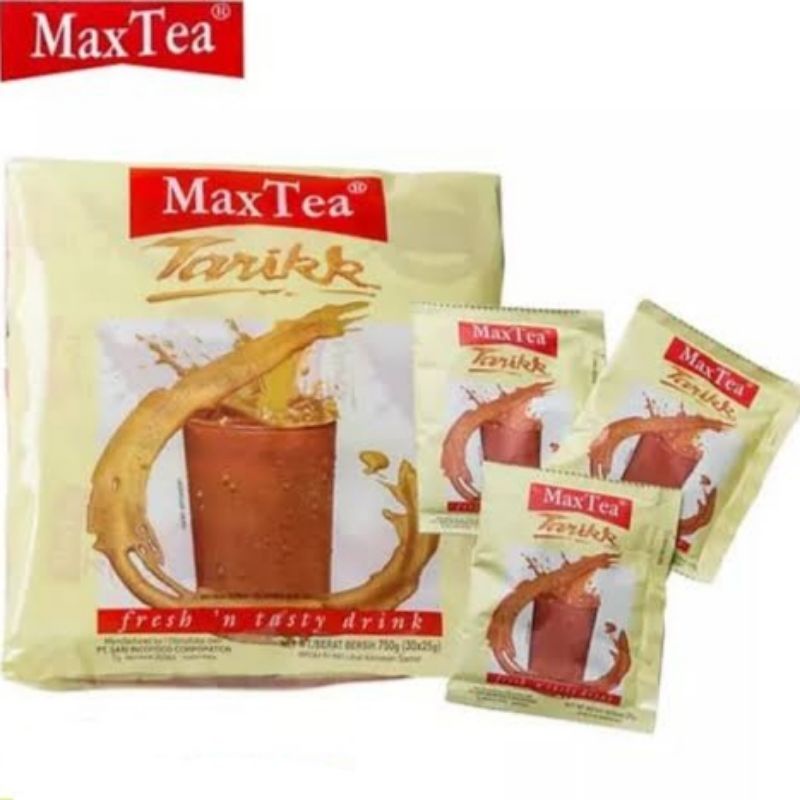 Jual Max tea Tarik / Teh Tarik Rencengan / 10 Sachet | Shopee Indonesia