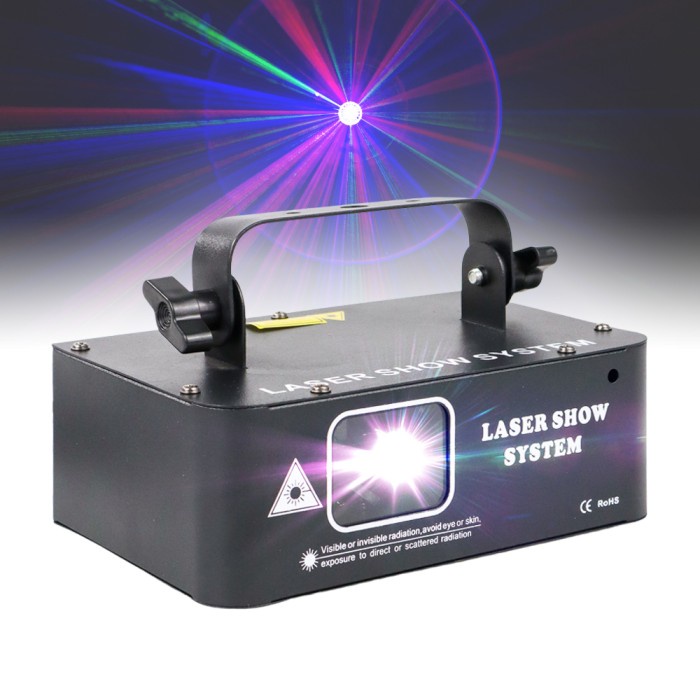 Jual Lampu Proyektor Disco DMX-512 Laser RGB 500mW 240V 14W | Shopee ...