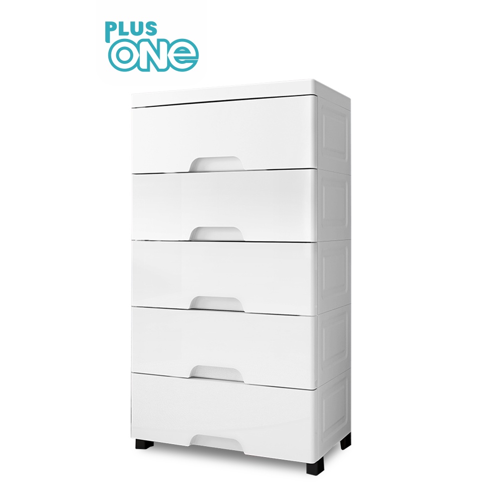 Jual Plus One - Lemari Plastik Roda 2 Laci Atas - 3 4 5 6 7 Susun ...