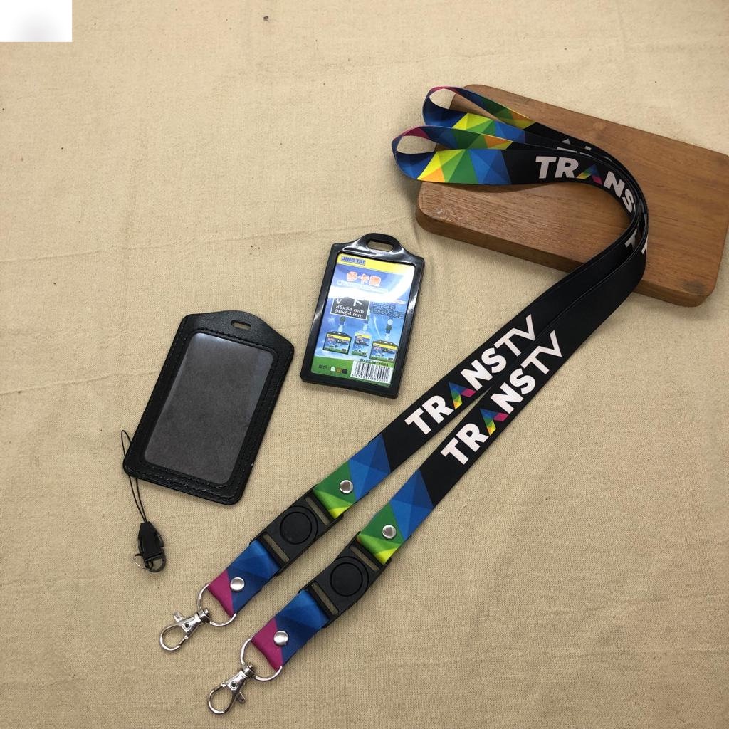 Jual TRANS TV LANYARD ID CARD TALI ID CARD LOGO TRANSTV PRINTING FULL ...