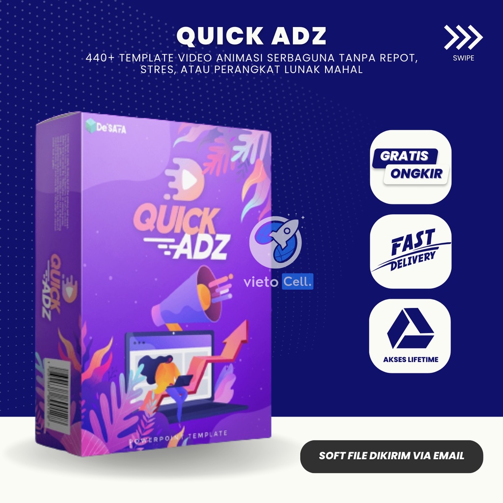 Jual Quick Adz 440++ Template Video dan Animasi untuk Sosmed Siap pakai Layanan Digital Vieto ...