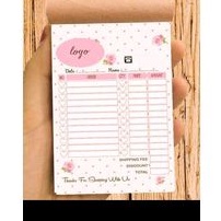 Jual NOTA OLSHOP Custom free Jilid dan jalur potong kertas 10x14 cm ...