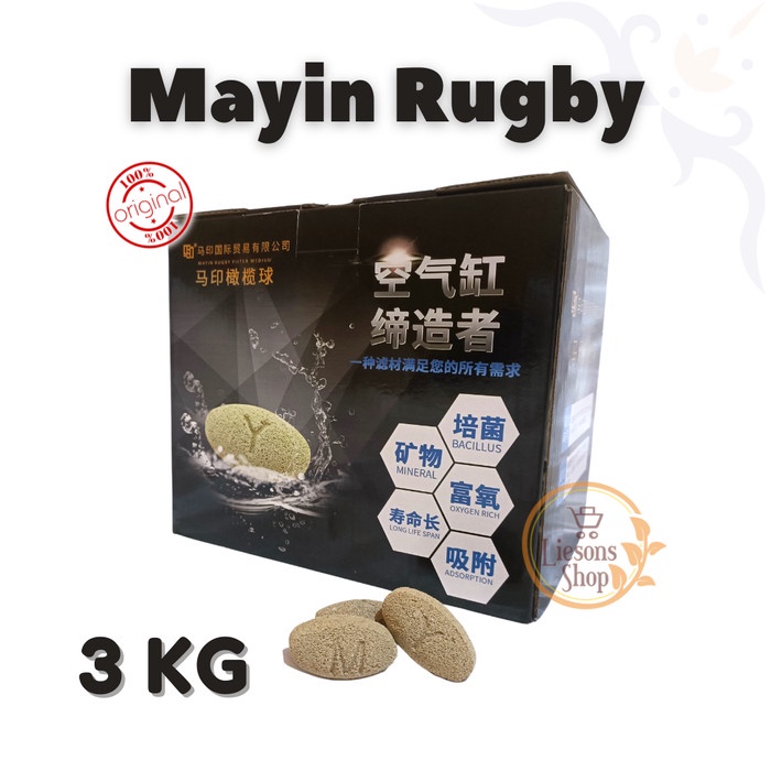 Jual MAYIN RUGBY 3 KG Media Filter | Shopee Indonesia
