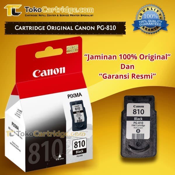 Jual Cartridge Tinta Cann 810 811 745s 746s 47 57 740 741 BH-7 CH-92 Original Support G1010 ...