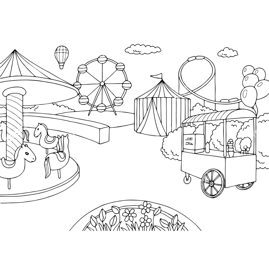 Jual Gambar Mewarnai ~ PEMANDANGAN PART 4/ Seketsa Lukis / Drawing ...