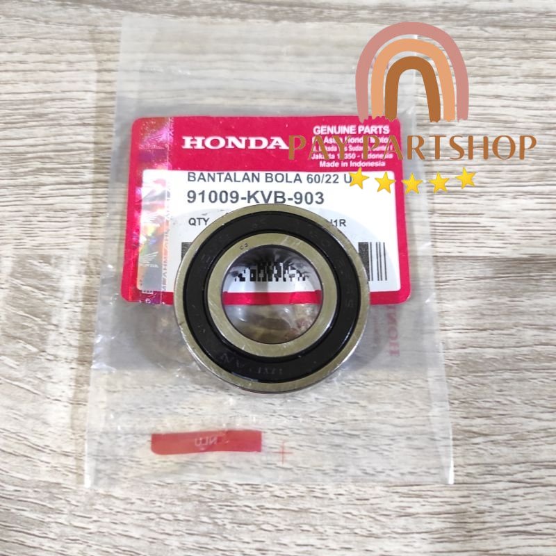 Jual Laher bearing roda belakang 60/22 honda beat vario scoopy | Shopee ...