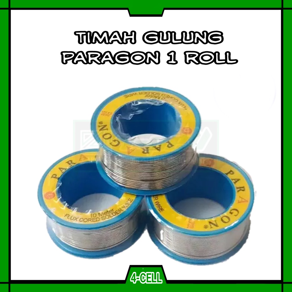 Jual TIMAH TENOL PARAGON 1 ROLL 1 GULUNG DAN 1 x 2 METER | Shopee Indonesia