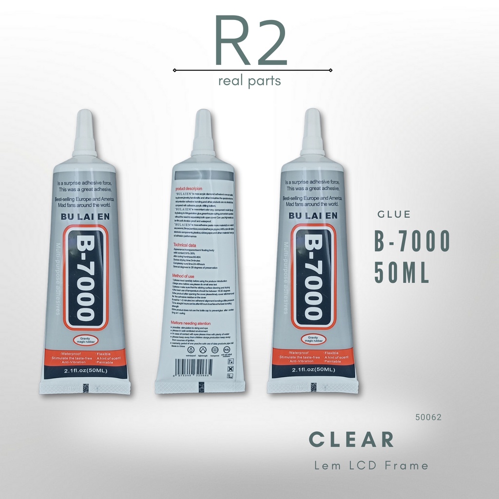 Jual Lem LCD Touchscreen Frame B7000 Bening Clear Transparan 50ml ...