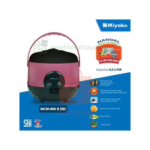 Jual Magic Com Miyako MCM-606 B SBC | Shopee Indonesia