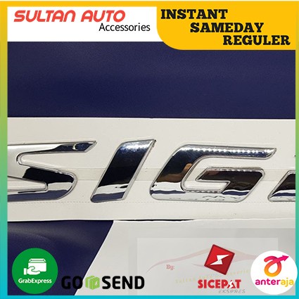 Jual Engine Hood Emblem Sigra/ Logo Sigra/Logo Kap Mesin Sigra | Shopee ...