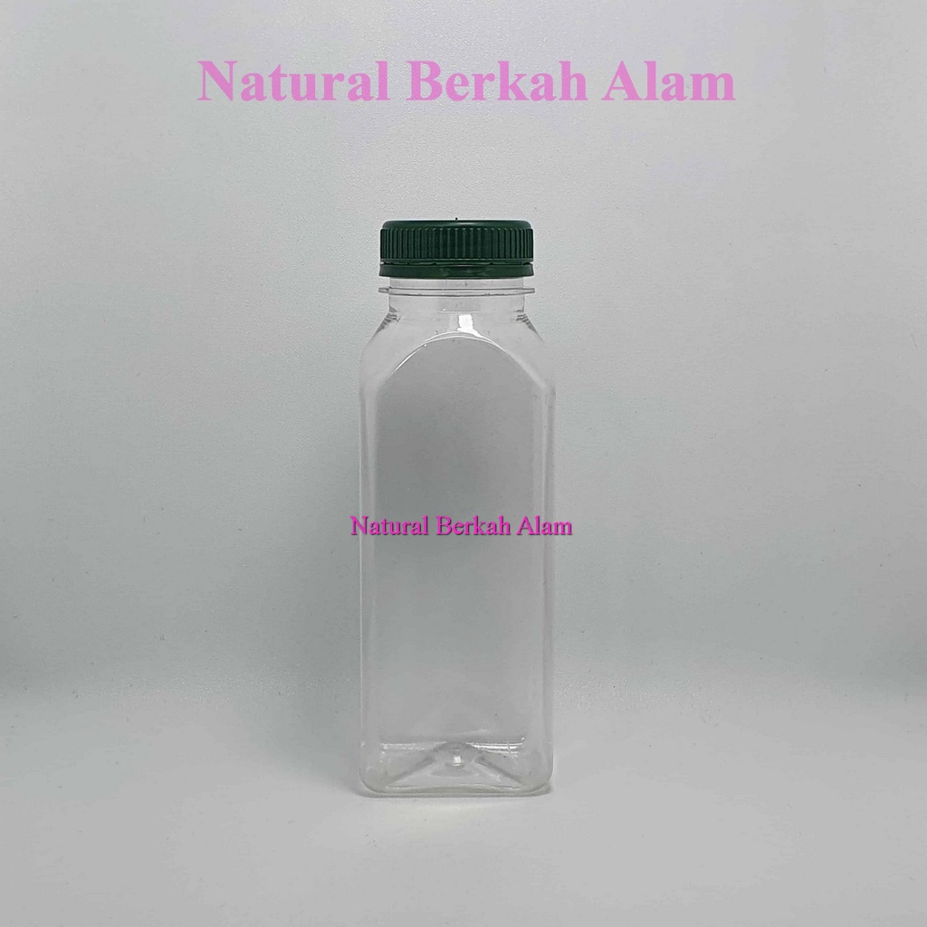 Jual Botol Plastik 250 Ml Juice Kale Gepeng Natural / Botol Kale ...