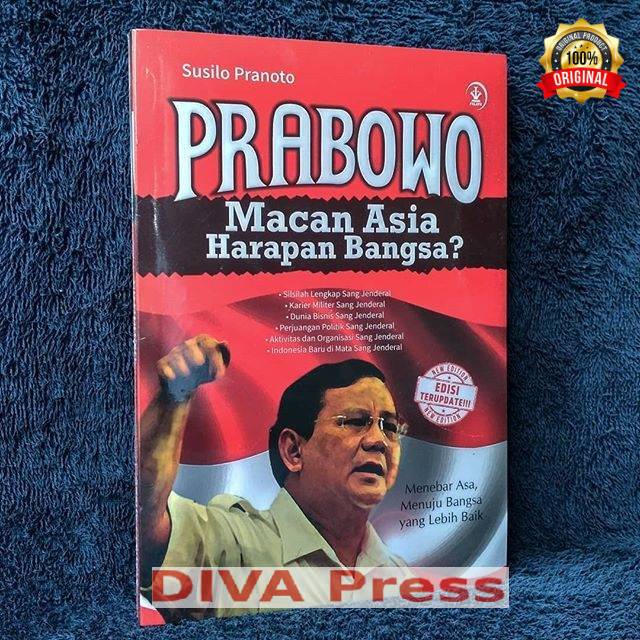 Jual Buku Prabowo Macan Asia harapan Bangsa/buku karya prabowo | Shopee ...