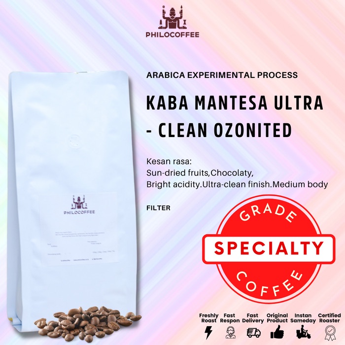 Jual Kopi Arabica Specialty Kaba Mantesa Ultra - Clean Ozonited Natural ...