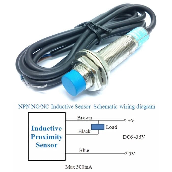 Jual *NEW* Proximity Sensor, Inductive NPN-NO LJ12A3-4-Z/BX 6-36Vdc ...