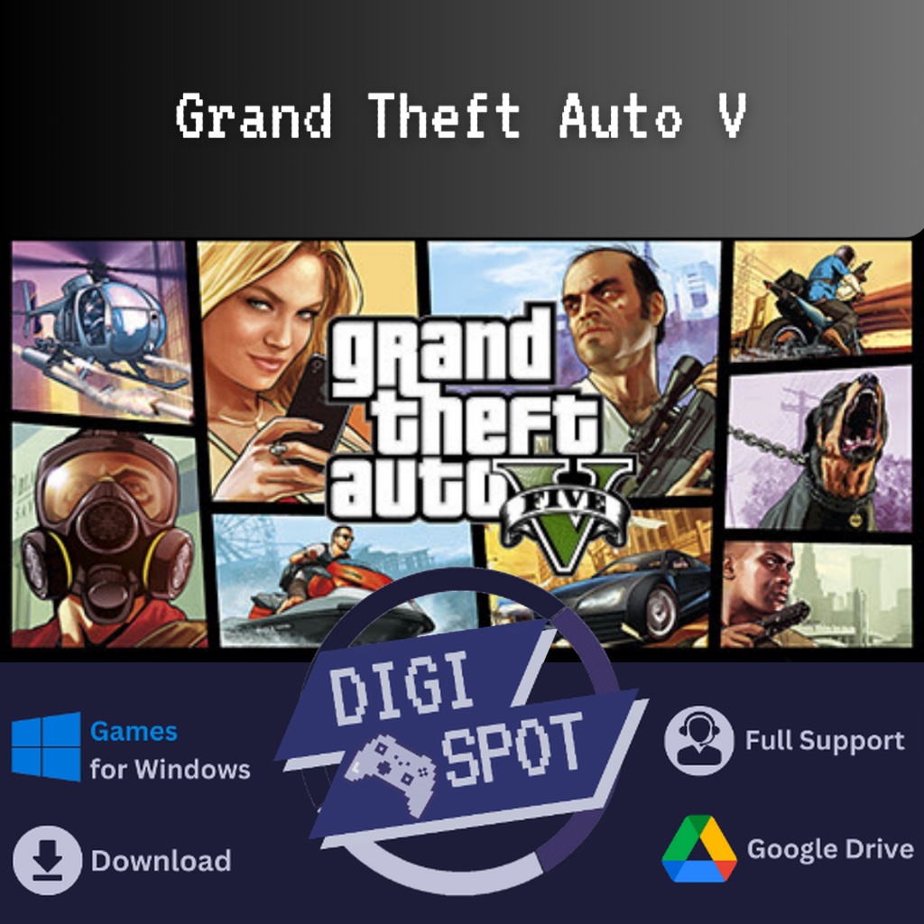 Jual Grand Theft Auto V - Game PC | Shopee Indonesia
