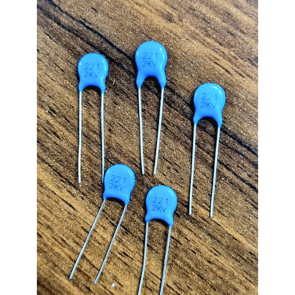 Jual Kapasitor Capasitor Cramik 221 2kv 220pf 2000volt | Shopee Indonesia