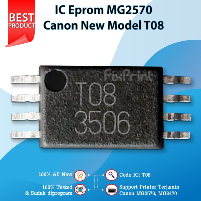 Jual IC Eprom Eeprom Canon MG2570 Resetter Reset Mainboard Printer ...