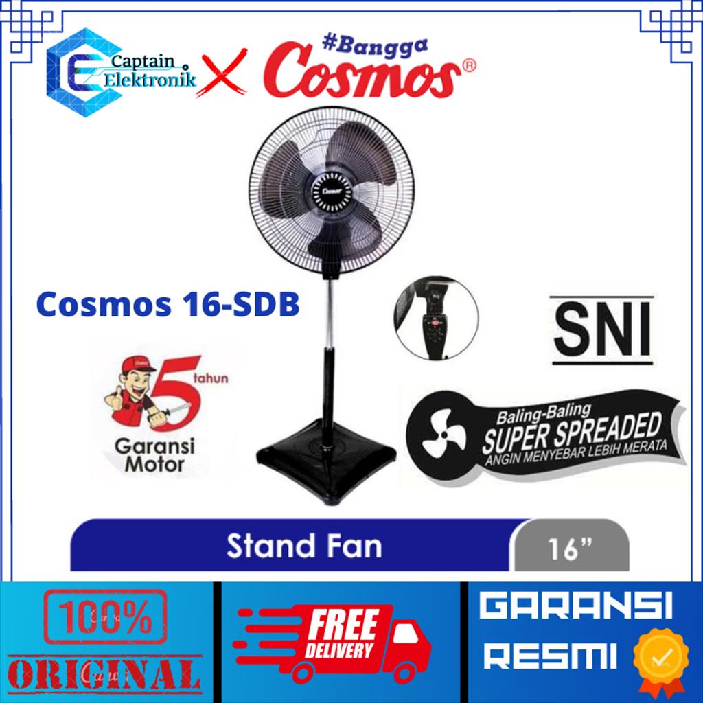 Jual Kipas angin COSMOS 16SDB 16 SDB 16-SDB Stand Fan COSMOS 16SDB ...