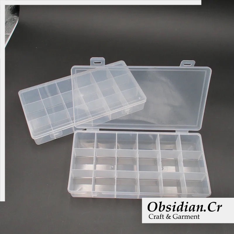 Jual Box 18 Sekat Multifungsi Box Kotak Aksesoris Perkakas Green Leaf 18 Compartments | Shopee ...