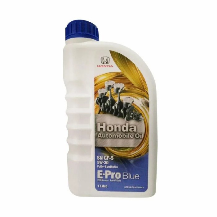 Jual Oli Mesin E-Pro Blue 5W-30 Original Honda Resmi | Shopee Indonesia