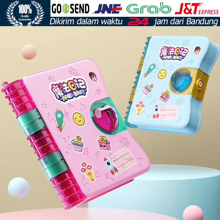 Jual Mainan Surprise Treasure Magic Book Aksesoris Kado Anak Puzzle ...