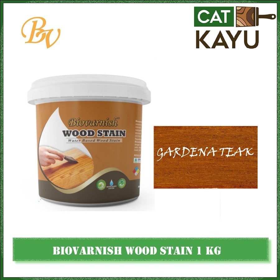 Jual Biopaint Vernis Kayu Jati Waterbase Biovarnish Wood Stain 1 kg ...