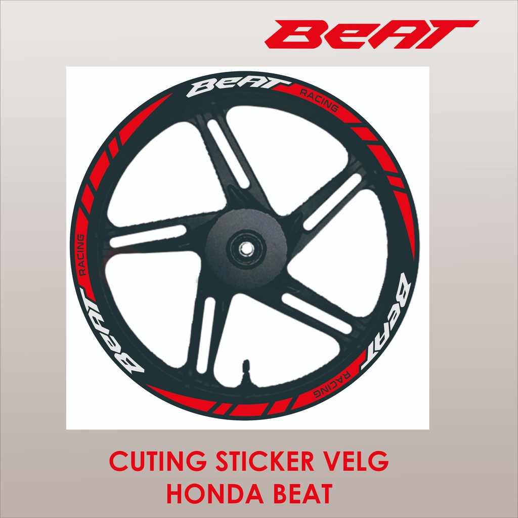 Jual stiker lis velg pelek motor beat | Shopee Indonesia