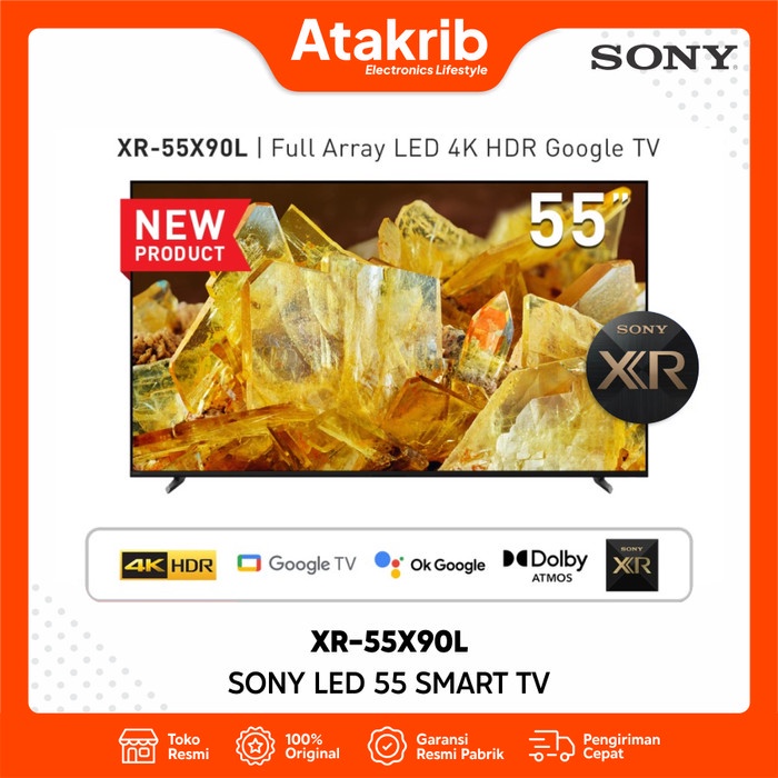 Jual SONY LED 55 XR-55X90L / X90L Bravia 4K HDR Google TV | Shopee ...