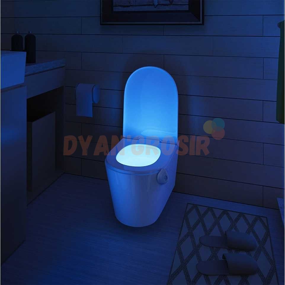 Jual Goodland Lampu LED RGB Toilet Motion & Light Sensor 8 Warna - TL ...